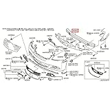 Amazon.com: Infiniti Genuine Body Bumper Front Bumper Side Spacer 62094 ...