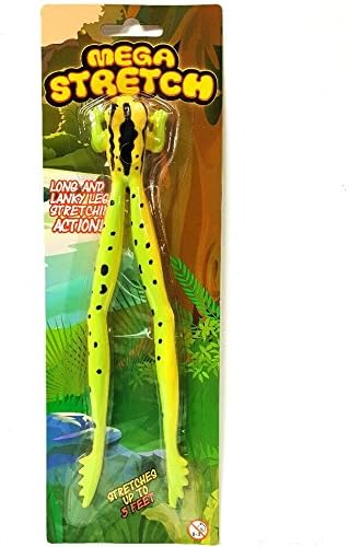 Mega Stretch Frog Toy – Stretches to 5ft long! Assorted Colour – BigaMart
