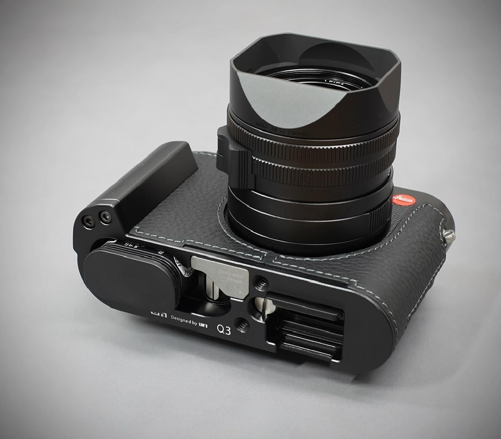 Mua LIM'S Genuine Italy Leather Camera Half Case Metal Grip Dovetail ...