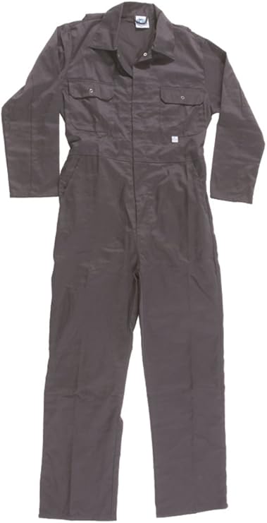 Men's Workwear Safety Work Blue Castle Stud Front Boiler Suit Coverall ...