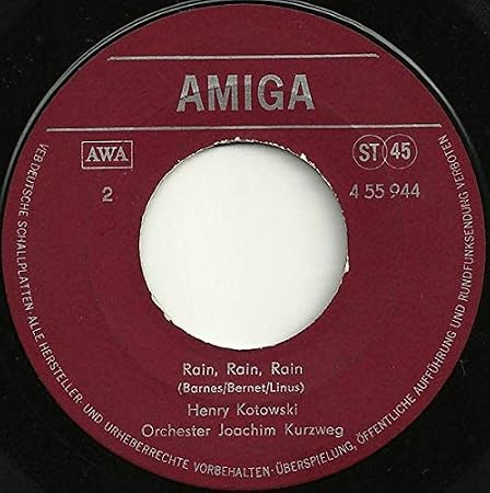 Ingrid Raack / Henry Kotowski - Good-bye Mama / Rain, Rain, Rain ...