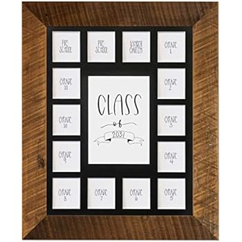 Amazon.com: School Years Reclaimed Wood Picture Frame with Mat - 11x14 ...