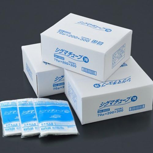 Amazon.co.jp： クリロン化成 シグマチューブ70 GH-1323 130×230mm×厚70μ 3000枚入: ドラッグストア