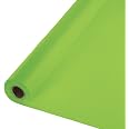 Amazon.com: Creative Converting Roll Plastic Table Cover, 100-Feet ...