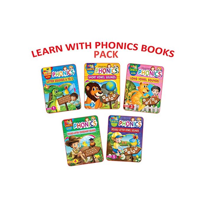 Buy Learn With Phonics 5 Books Pack For Children Age 4 10 Years Buy Learn With Phonics 5 Books Pack For Children Age 4 10 Years