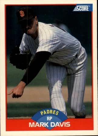 Amazon.com: 1989 Score Baseball Card #490 Mark Davis: Collectibles ...