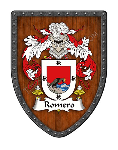 Amazon.com: Romero Custom Coat of Arms Spanish Hispanic Family Crest ...