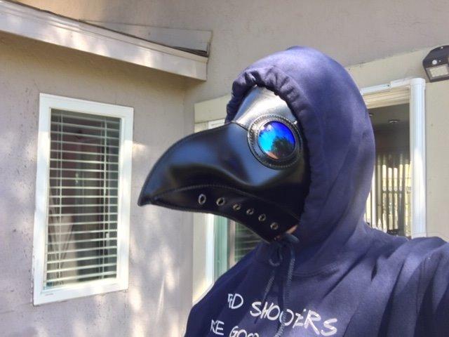 $3/mo - Finance Raxwalker Plague Doctor Mask Retro Leather Steampunk ...