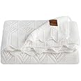 Amazon.com: Dalisa Tencel™ Premium Throw Blanket - Soft, Breathable, 50x60 Inches Warm White ...