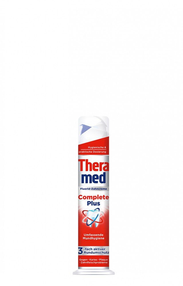 Amazon.com: Theramed Complete Plus Toothpaste 100 ml / 3.4 oz (Red ...