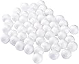 Pllieay 100 Pieces 5 Sizes White Foam Balls Polystyrene Craft Balls Art Decoration Foam Balls ...