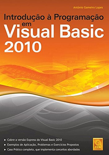 Introdução À Programação Em Visual Basic 2010 PDF Antonio Gameiro Lopes
