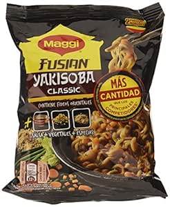 Maggi - Fideos Yakisoba Classic 120 g - [pack de 4]: Amazon.es ...
