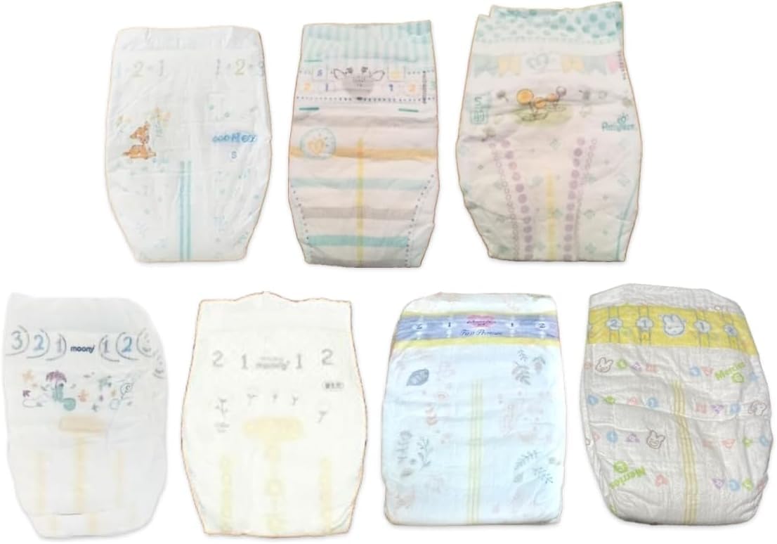 Mua (Trial Set) Paper Diapers, Baby Trial Set, Tape Type, S, 7 Types x ...