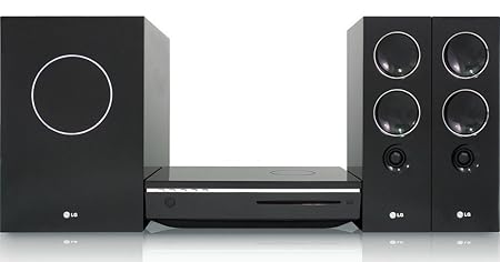 LG J10HD Home Cinema system 2.1 DVD/DivX/HDMI/USB with 80 GB hard drive ...