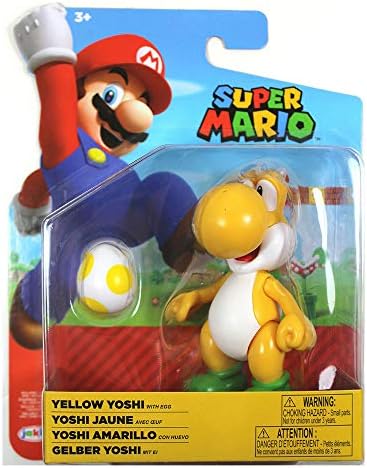 Yellow Yoshi (World of Nintendo Super Mario) Figure | Pricepulse