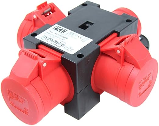 9430006W Connector AC Supply 3-Phase Splitter 16A 400VAC IP44 PCE ...