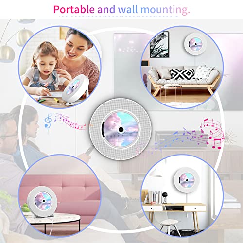 Wall Mounted CD Player with Bluetooth: Mountable Compact Disc Players ...