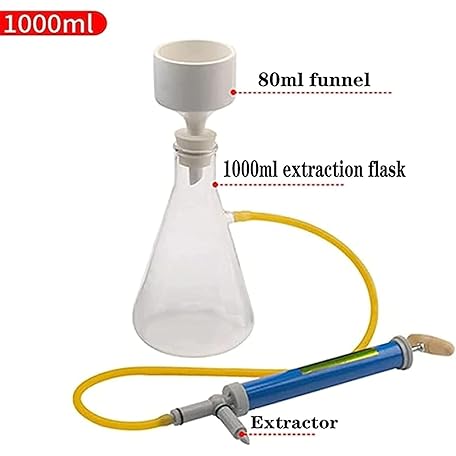 Mua Lab Vacuum Filtration Apparatus,Glass Vacuum Suction Filter Kit ...
