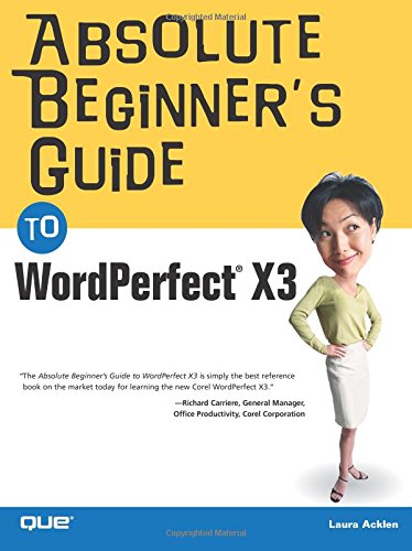 Amazon.com: Absolute Beginner's Guide to WordPerfect X3: 9780789734259 ...