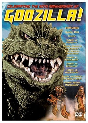 Godzilla 50th Anniversary 9 Movie DVD Collection (Godzilla (1998 ...