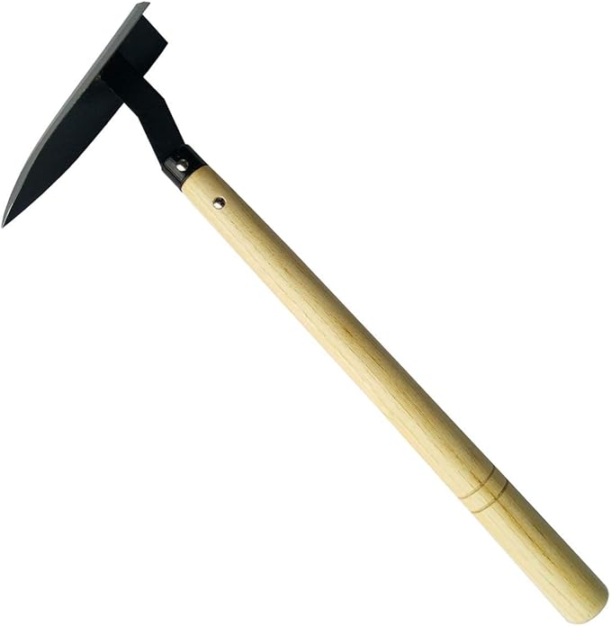 Amazon.com : JIANZHENKEJI Triangle Hoe, Hand Plow Hoe with Carbon Steel ...
