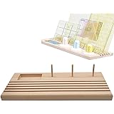 Amazon.com: Hardwood Quilt Ruler Rack with Spool Holder and Space to ...