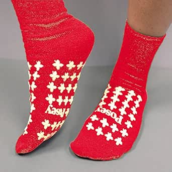 Amazon.com: Posey Company 826239R Fall Management Socks, Standard, Red ...