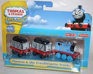 Amazon.com: Fisher-Price Thomas & Friends Take-n-Play Die-Cast Thomas ...