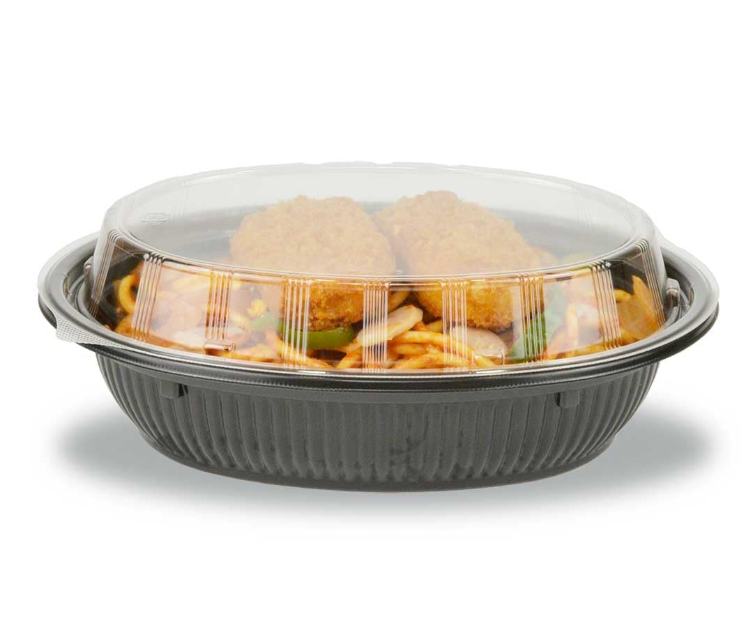 Mua MS215BK Mega-Served Pasta, Curry, Omurice Container, Microwave Ok ...