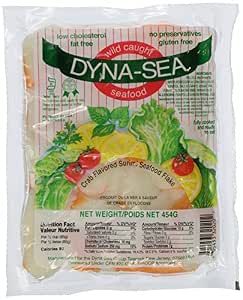 Dyna-Sea Imitation Crab Flakes, 12 oz (Frozen): Amazon.com: Grocery ...