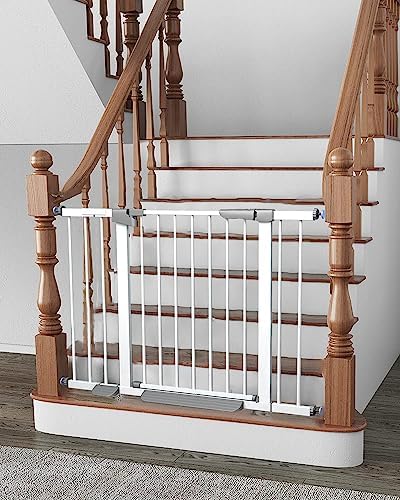 XIUWOO Auto Close 105cm Tall Safety Gate For Door and Stairs,77 to ...
