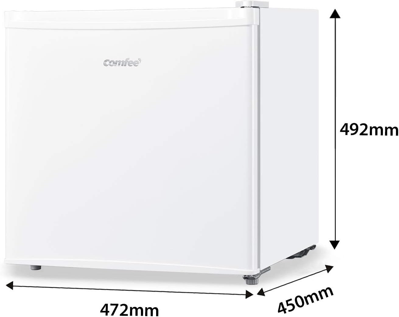 COMFEE’ 43 Litre Mini Fridge RCD67WH1(E) Table Top Fridge with ...