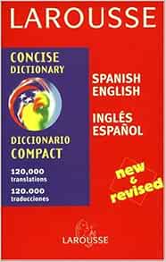 Amazon.com: Larousse Concise Dictionary: Spanish-English/English ...