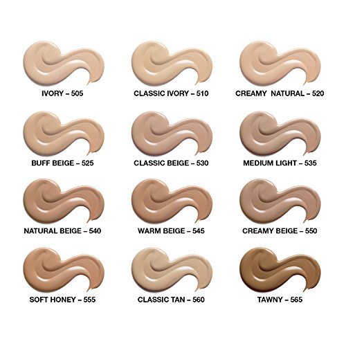 COVERGIRL Clean Matte Liquid Foundation Buff Beige 525 1 Oz packaging COVERGIRL Clean Matte Liquid Foundation Buff Beige 525 1 Oz packaging