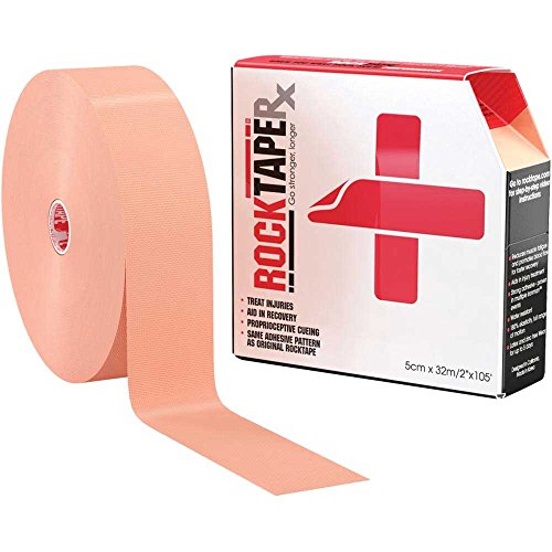 RockTape RX Sensitive-Skin 2-Inch Kinesiology Tape, 105-Foot Bulk Roll ...