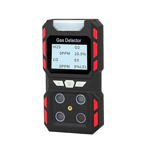 AirRadio 4-Explosive-Gas Detector H2S,O2,CO,EX Gas Sensor Sniffer BX ...