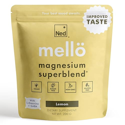 Ned - Mellö Magnesium Superblend - Magnesium Powder Supplement Drink ...