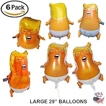Amazon.com: Trump Baby Balloon - BIG Inflatable 30 Inches - Helium ...