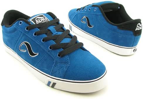 Amazon.com | Adio Men's Kenny Standard Skate Shoe, Blue/Black/White, 11 ...