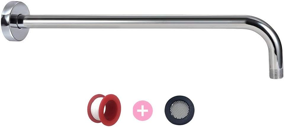 Extra Long Shower Arm with Flange, 16 Inch Universal Showering ...