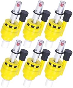 Amazon.com: Battery Watering System Caps with Water Level Monitors for ...