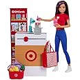 Amazon.com: Barbie Doll Skipper & Playset, Target Supermarket with 25 ...