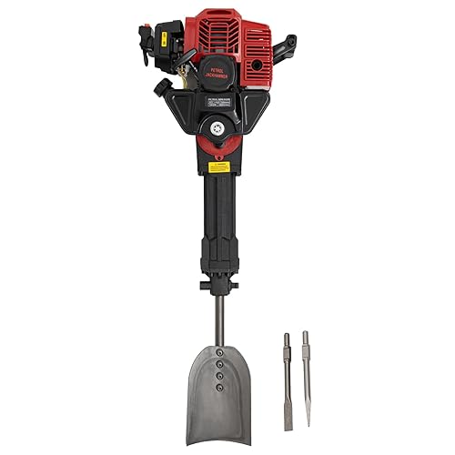 52CC Gas Powered Excavator, Portable Garden Tree Digger, 2-Stroke Air ...