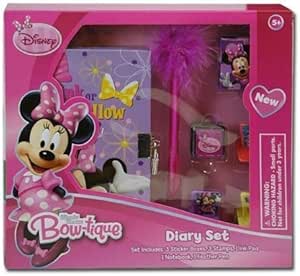 Amazon.com: Minnie Mouse Bow-tique Diary Set: Toys & Games