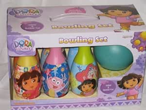 Amazon.com: Dora the Explorer Bowling Set: Sports & Outdoors