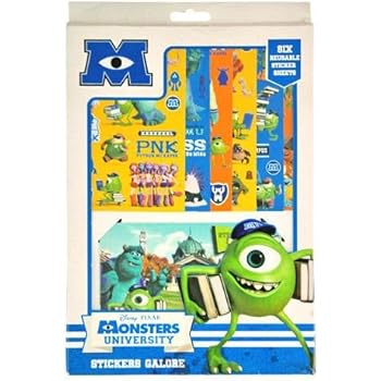 Amazon.com: Disney/Pixar Monsters, Inc. Sticker: Arts, Crafts & Sewing