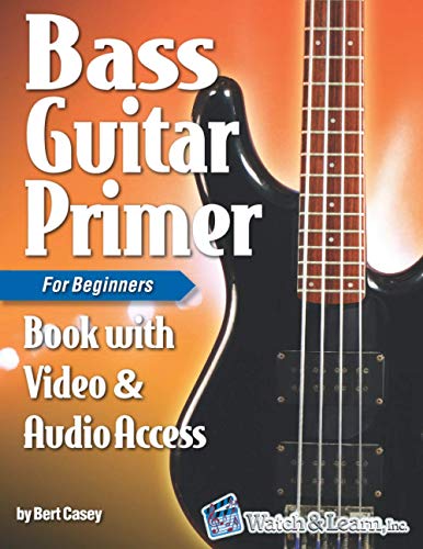 Amazon.com: Bass Guitar Primer Book for Beginners: with Online Video ...