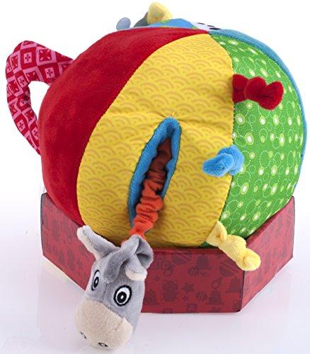 Nuby Squeak Rattle N' Roll Plush Interactive Toy | Pricepulse