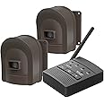 Amazon.com: 1/2 Mile Hosmart Driveway Alarm Wireless Sensor System ...